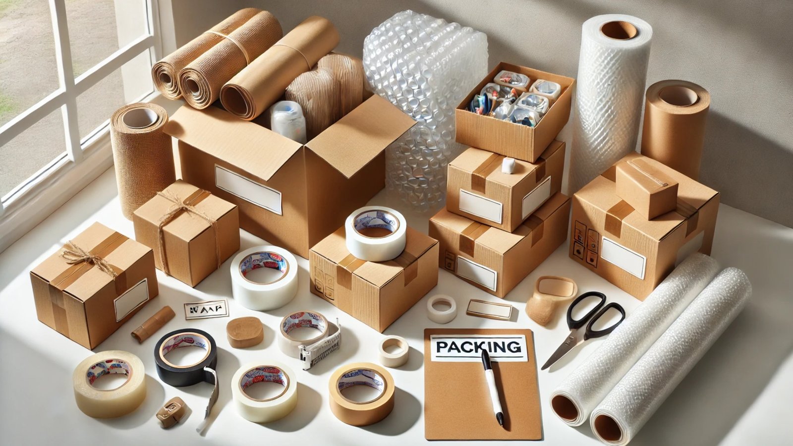 Essential Packing Materials for a Safe Move- Paul Movers